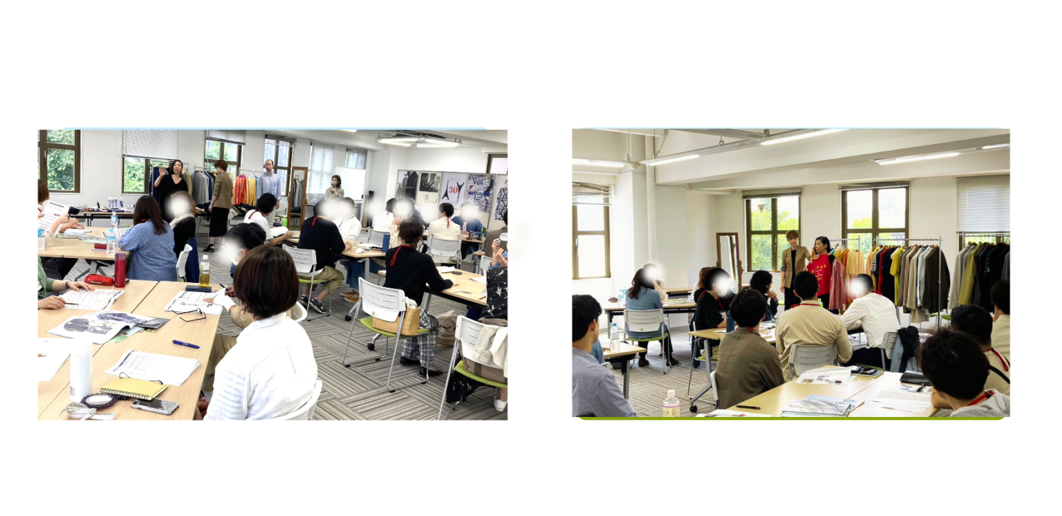 株式会社パパス様 社員研修 骨格診断・パーソナルカラー診断 第3回 | 一般社団法人骨格診断PLUSファッション分析協会(KPFA)